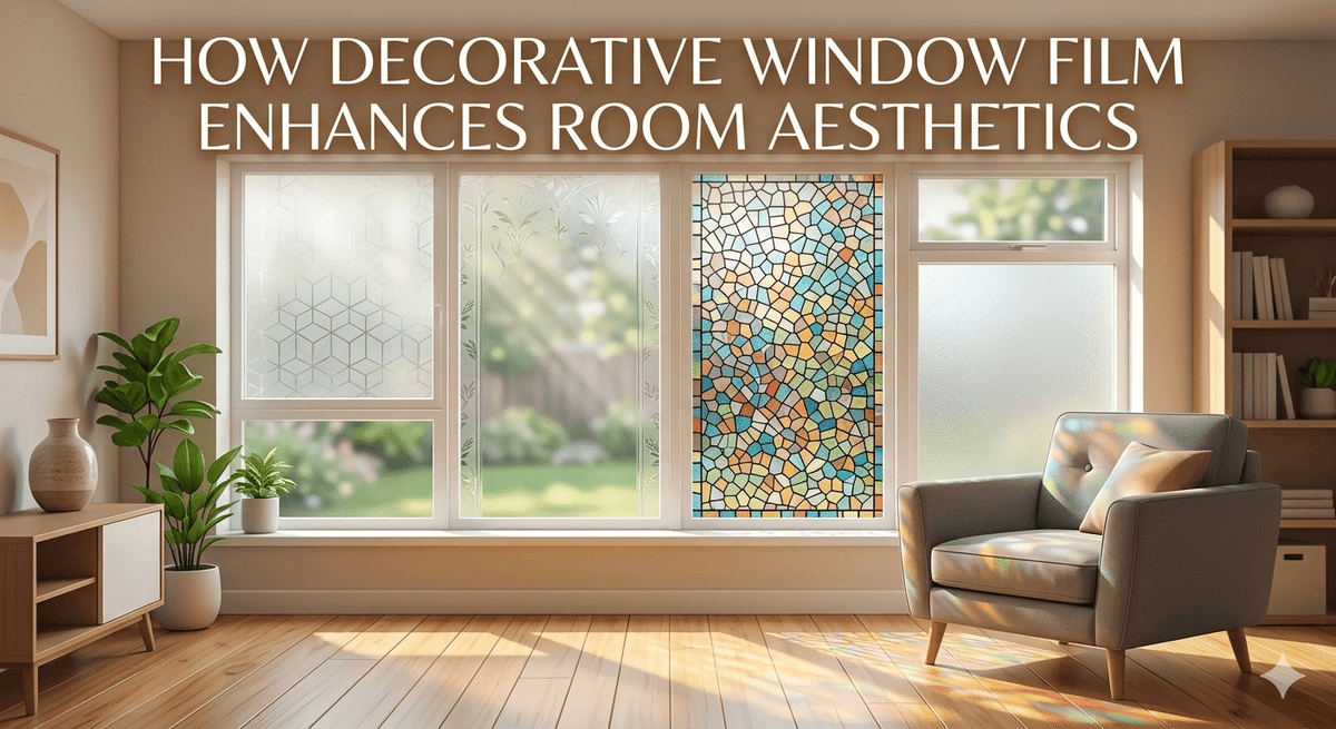 How Can Decorative Window Film Enhance the Aesthetics of a Room?