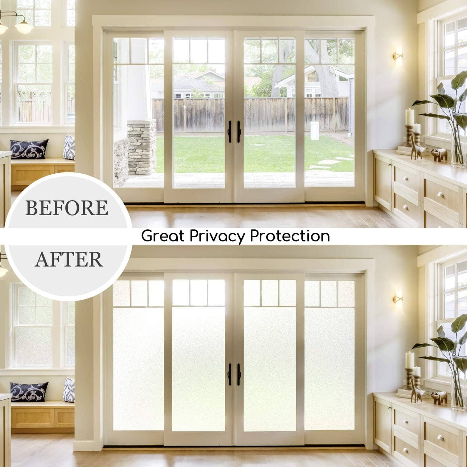 Frosted Window Film | Free Shipping $99+ | WindowFilmWorld.com