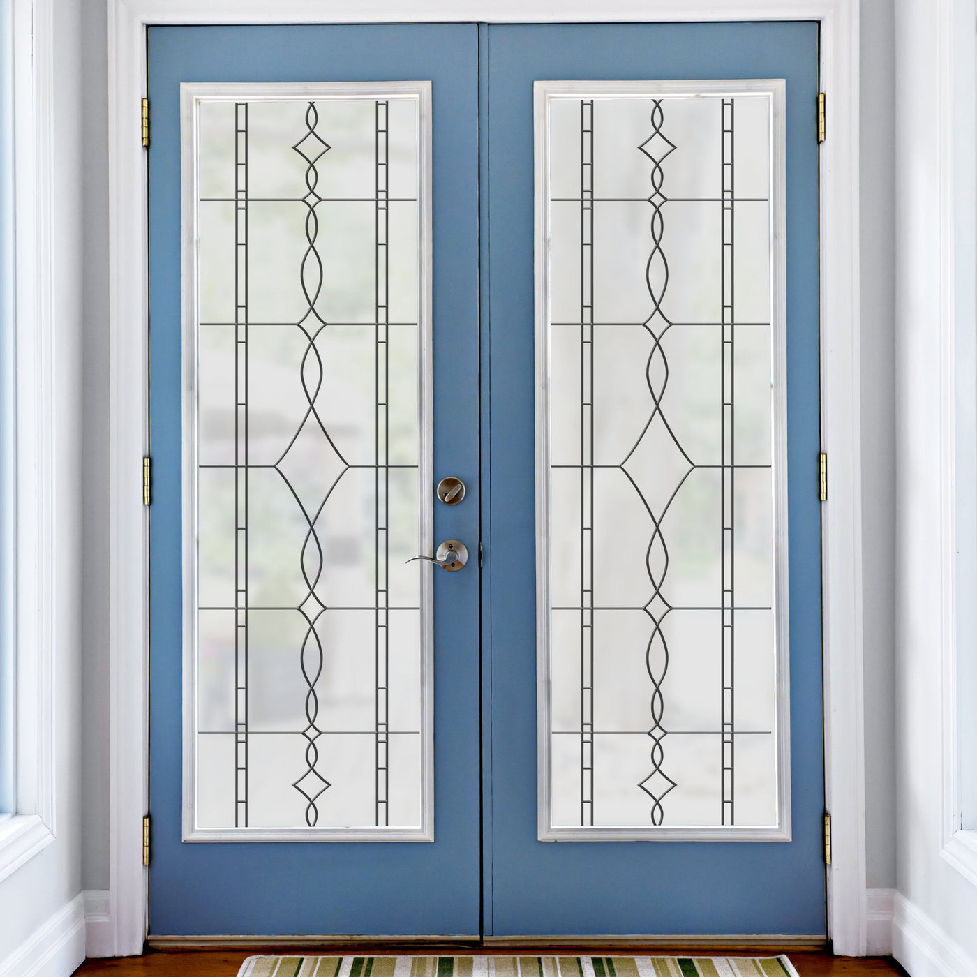 Allure Leaded Glass | Privacy Window Film (Static Cling)