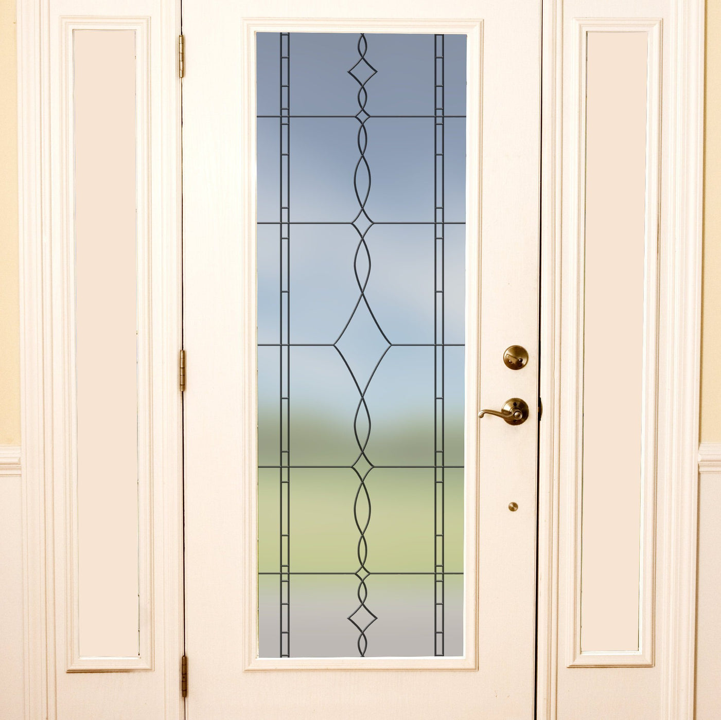 Allure Leaded Glass | Privacy Window Film (Static Cling)