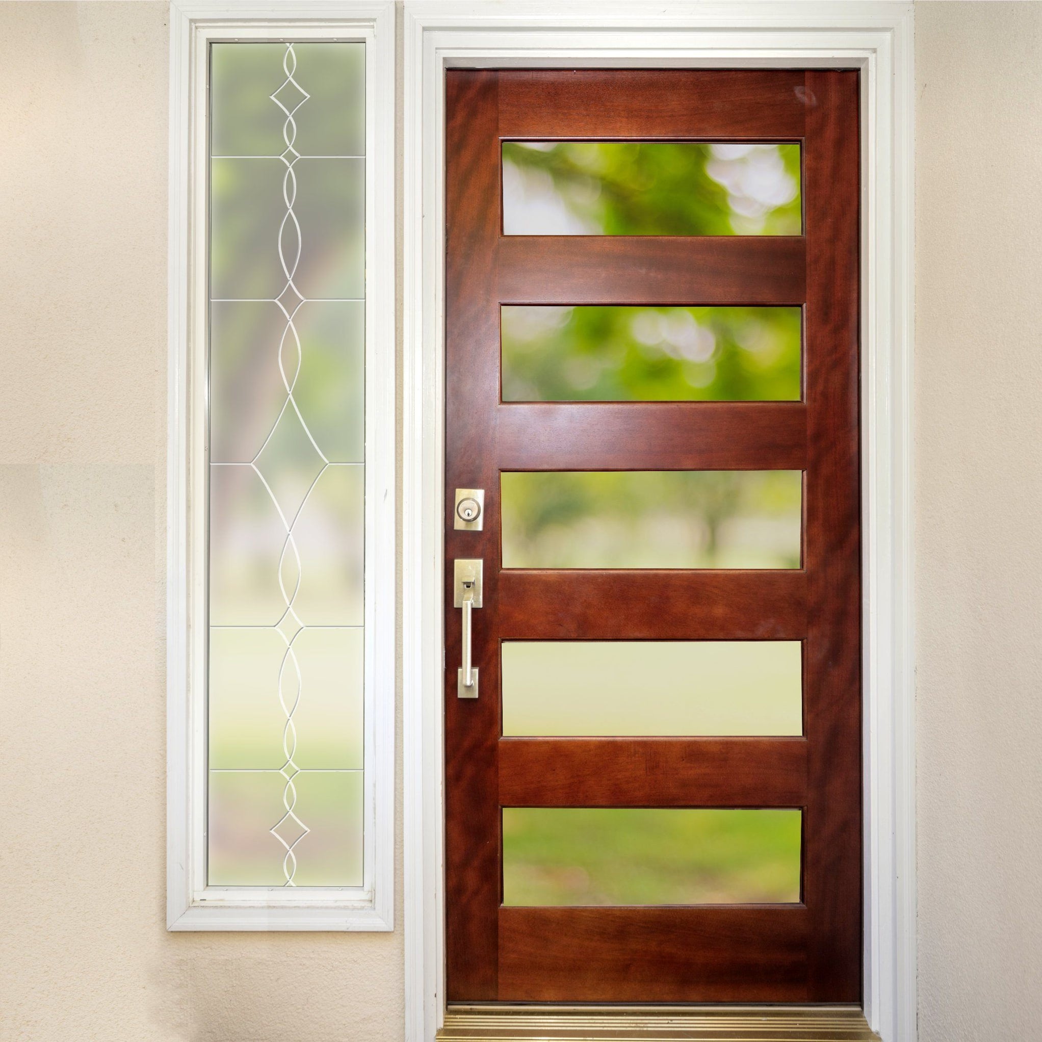 Allure Leaded Glass | Privacy Window Film (Static Cling)