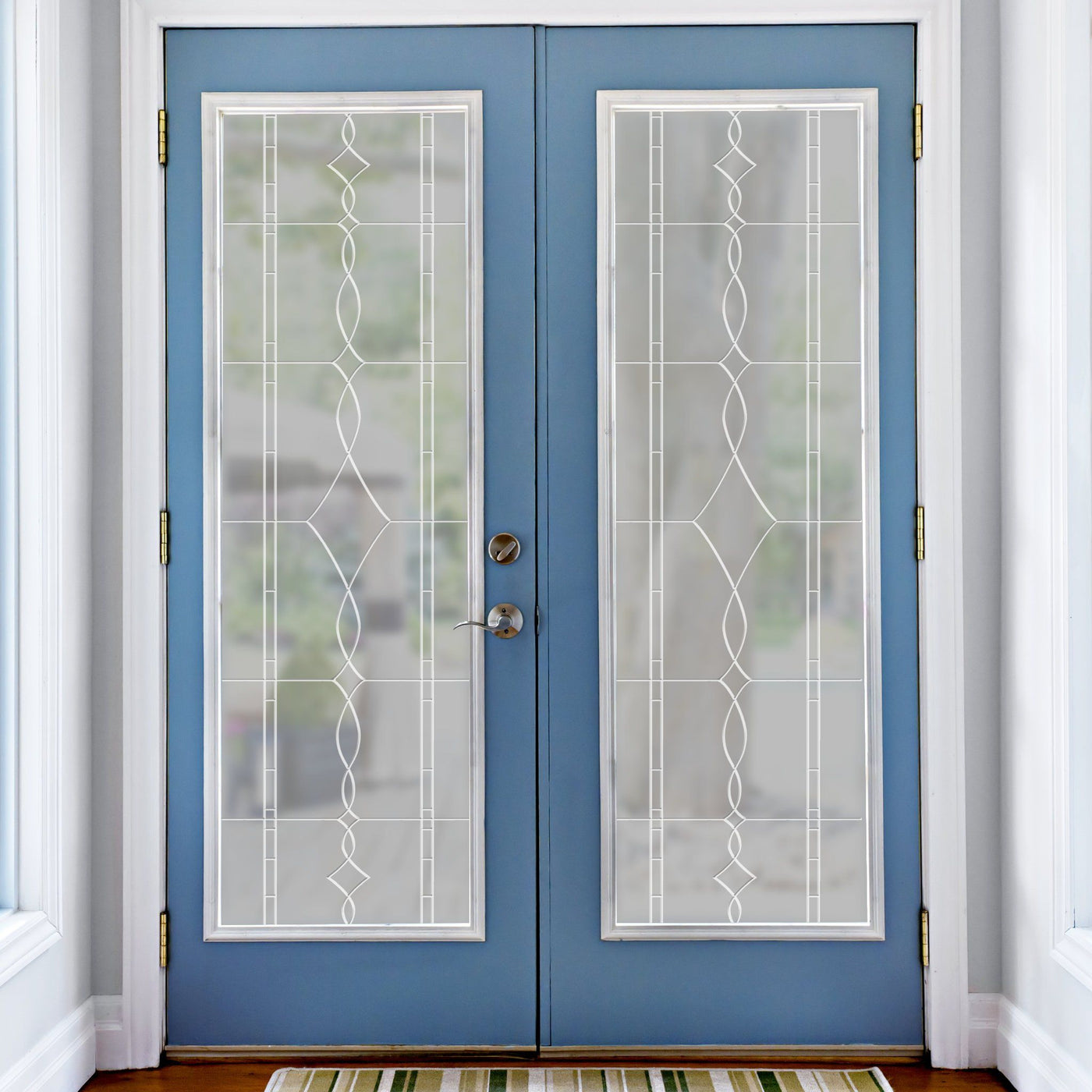 Allure Leaded Glass | Privacy Window Film (Static Cling)