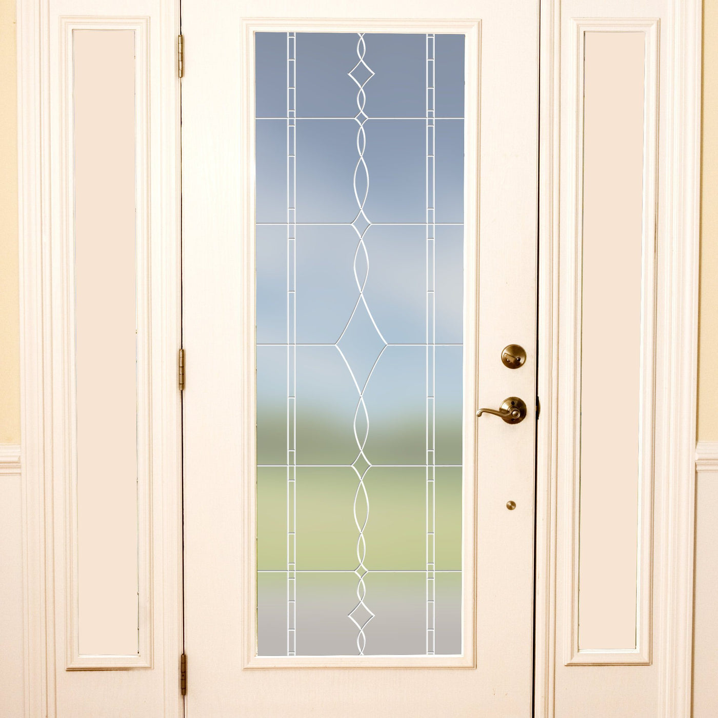 Allure Leaded Glass | Privacy Window Film (Static Cling)