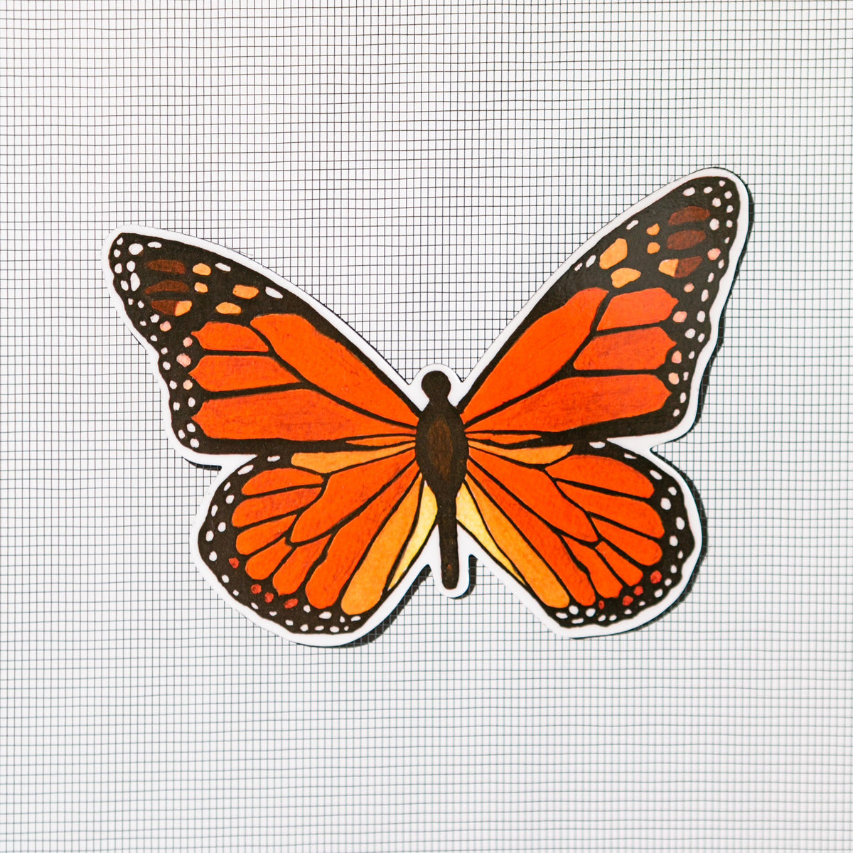 Butterfly Screen Magnets for Patio Doors. Prevent Walking Into Screens