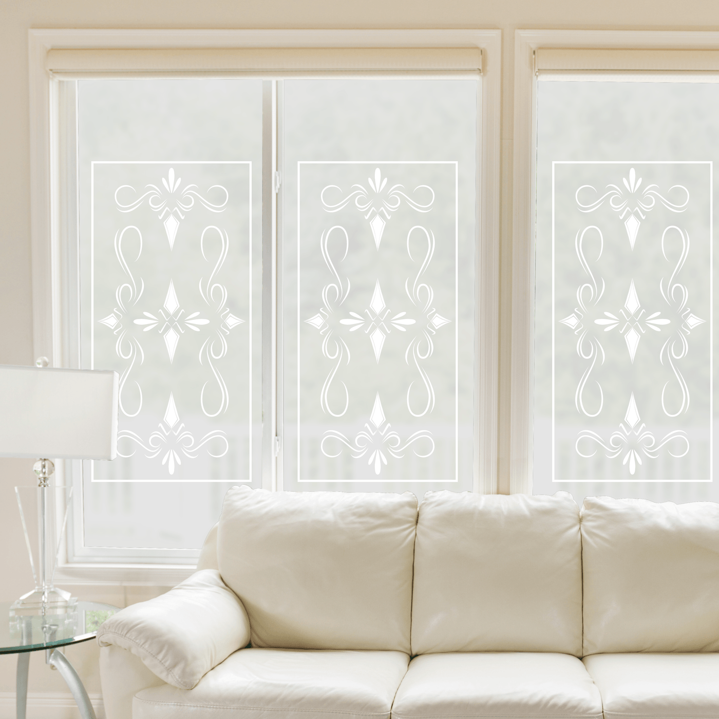 Buy South Beach Privacy and See-Through Window Film – Stylish Static Cling